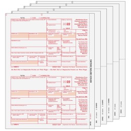 Foundation Software > Year-End Tax Forms > 1099 Forms & Envelopes - 6-Part 1099 R | Dynamic Systems